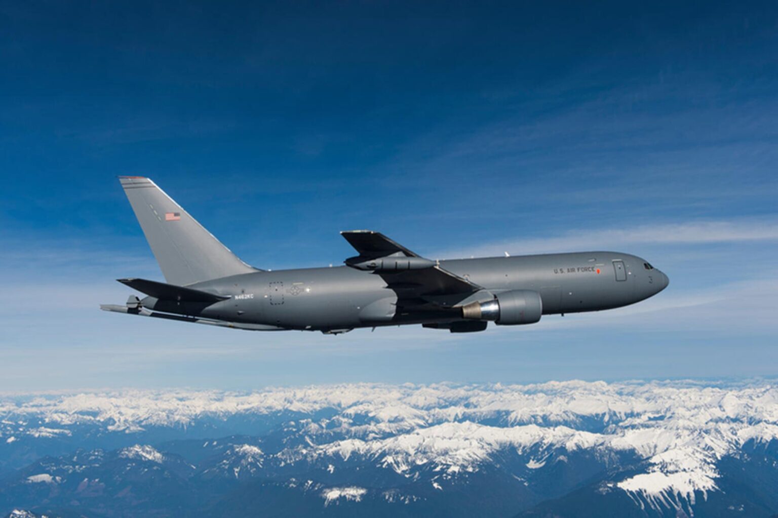 „Boeing“ gavo 12 partijos sutartį iš USAF dėl dar 15 tanklaivių KC-46A ...